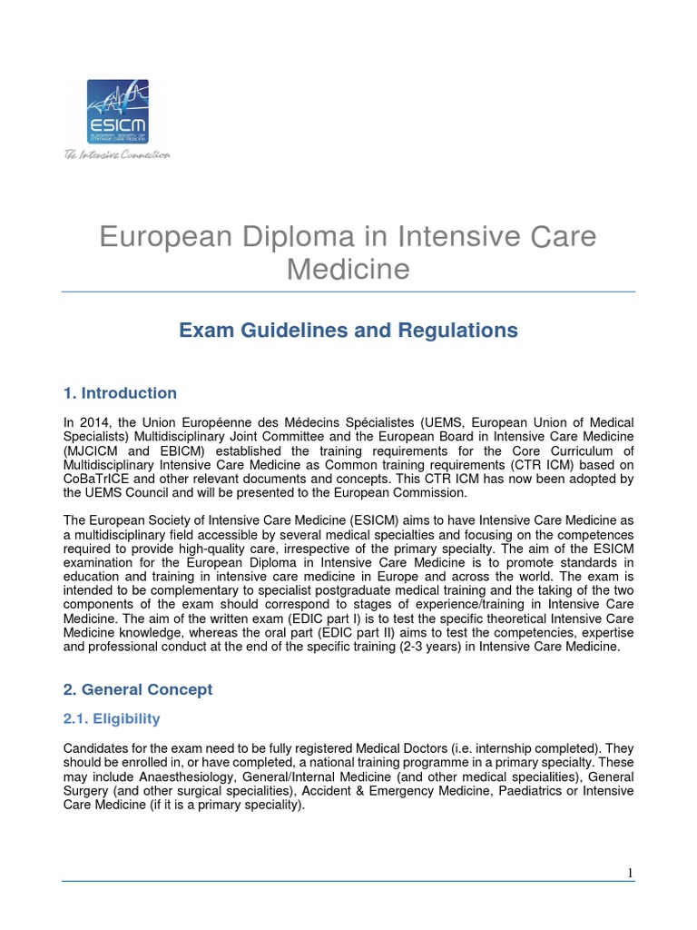 EDIC-Guidelines 2023 | PDF | Medicine | Multiple Choice