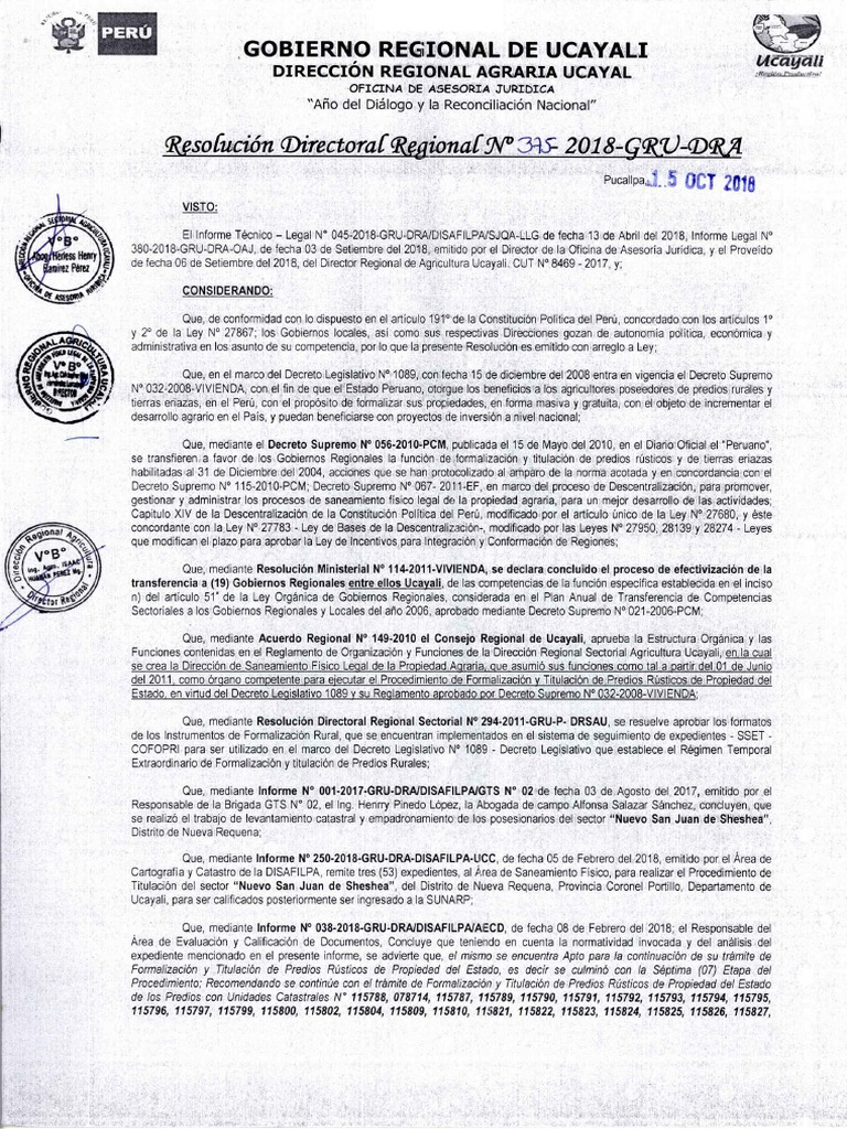 RDR - N - 375 2018 Gru Dra | PDF | Gobierno | Fuentes del derecho