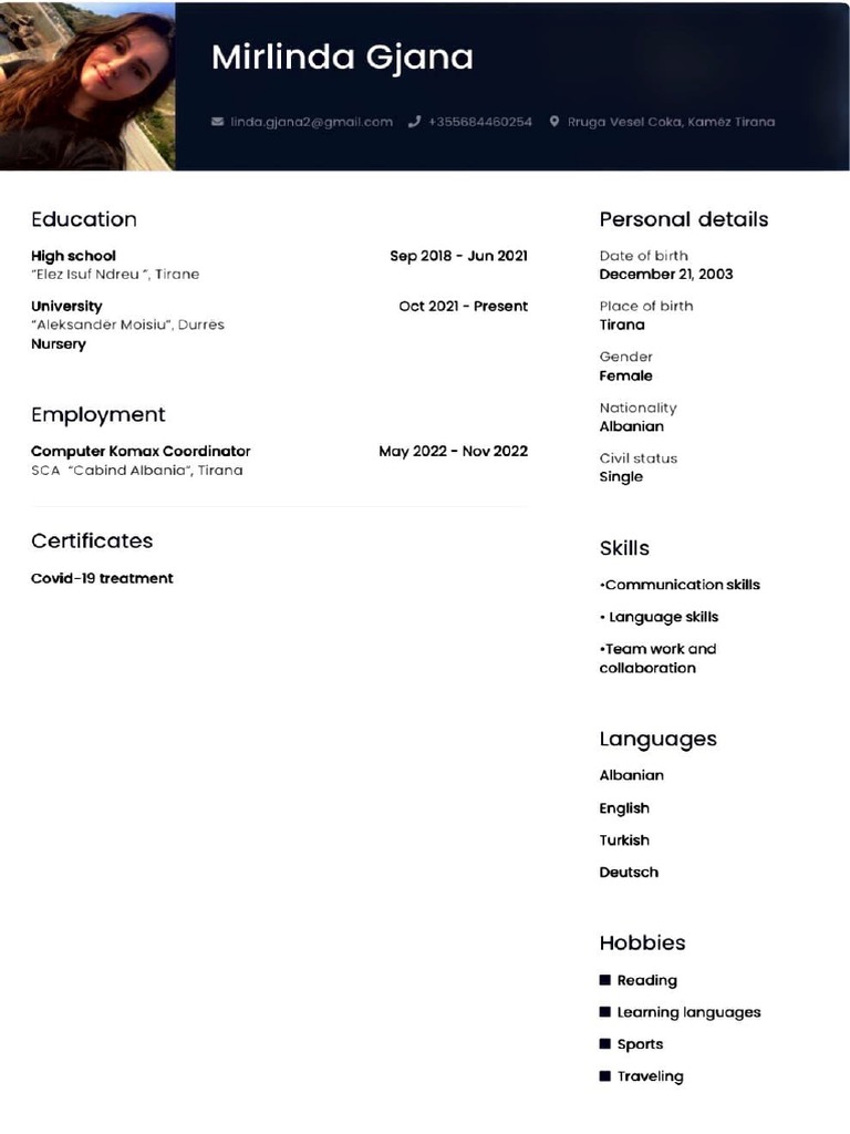 My CV | PDF