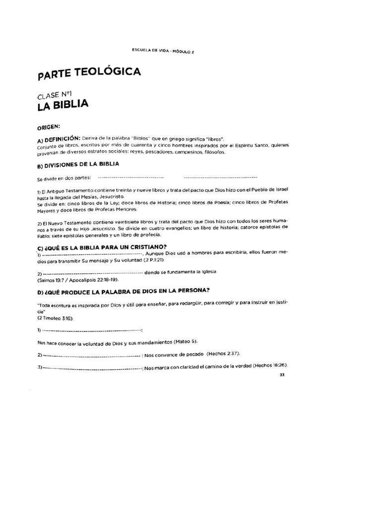 Libro 2do MODULO PARTE TEOLOGICA | PDF