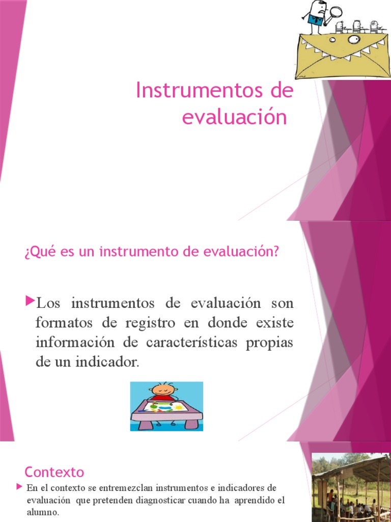 Instrumentos de Evaluacion | PDF