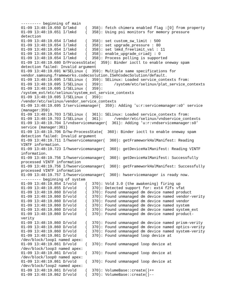Logcat Home Fota Update Log | PDF | Computer Data | Information Technology Management