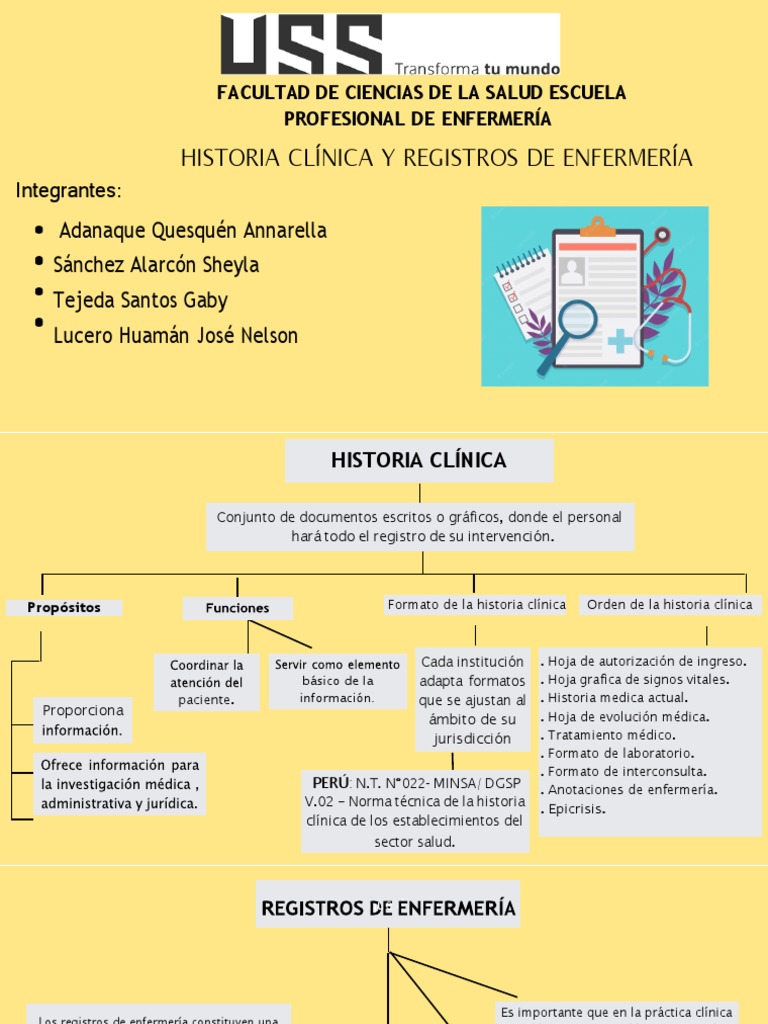 Estructura de la Historia Clínica en Enfermería | PDF | Enfermería ...