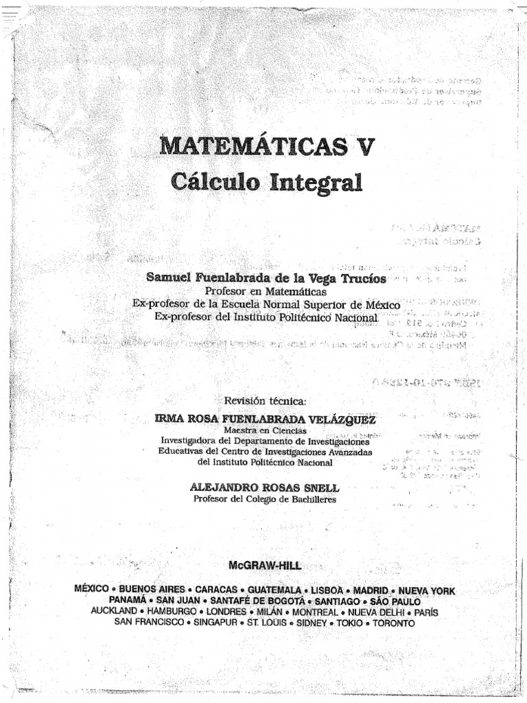 Calculo Integral Fuenlabrada | PDF
