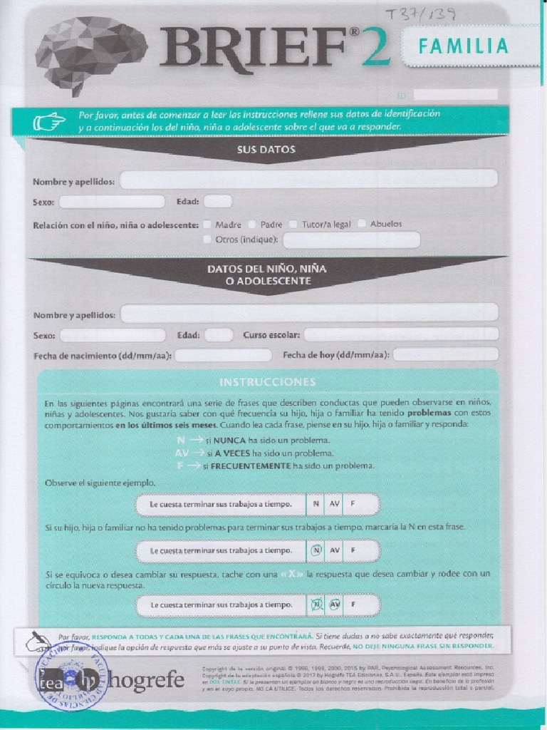 Brief2 Familia | PDF