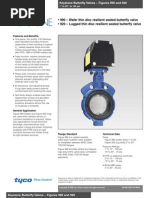 Tyco Valves & Controls Catalog | PDF | Valve | Materials