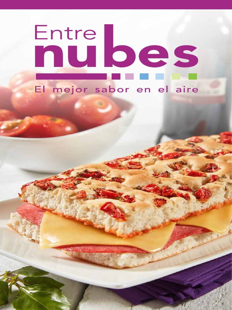 Menú a Bordo Volaris 2024-2025 | PDF | Cocina mexicana | Alimentos