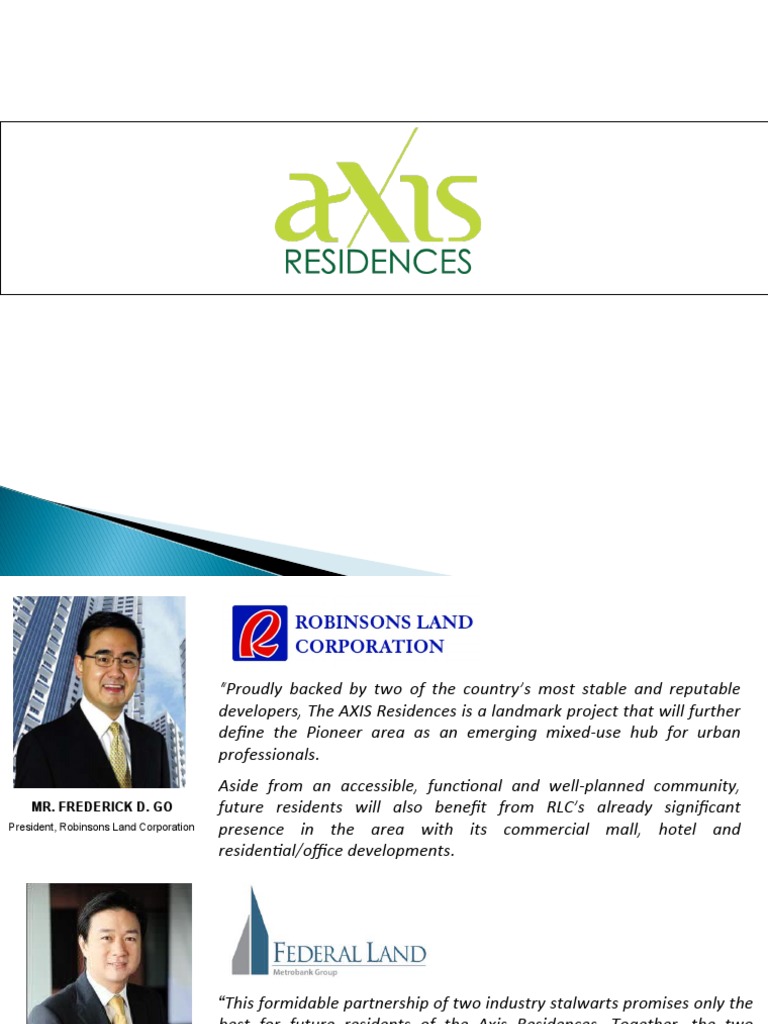 AXIS (Updated) | PDF | Manufactured Goods | Home