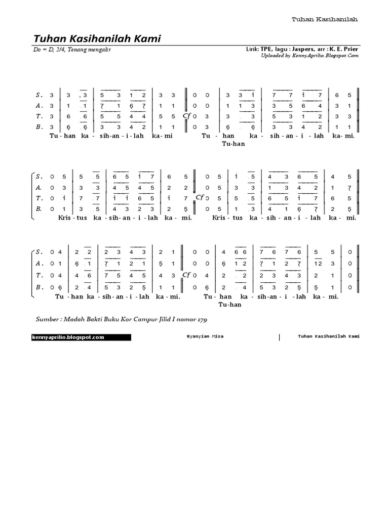 Tuhan Kasihanilah Kami V | PDF