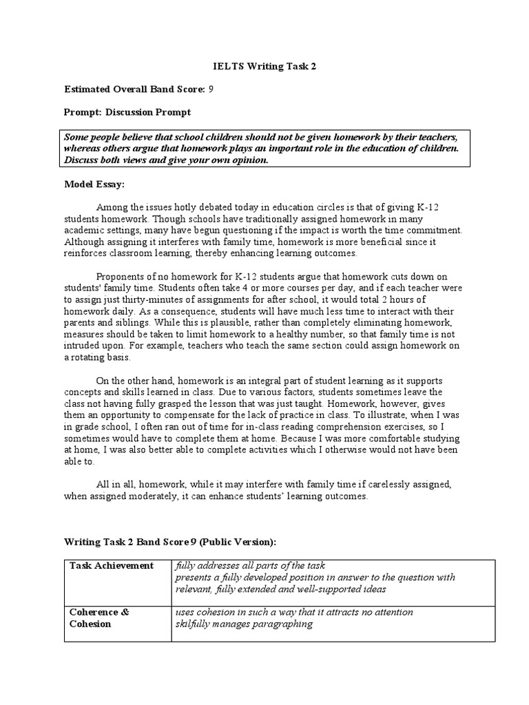 Homework Debate in K-12 Education | PDF | Homework | Teachers