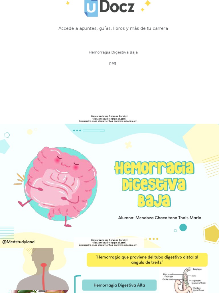 Rectorragia y coágulos en el recto | PDF | Medicina CLINICA ...