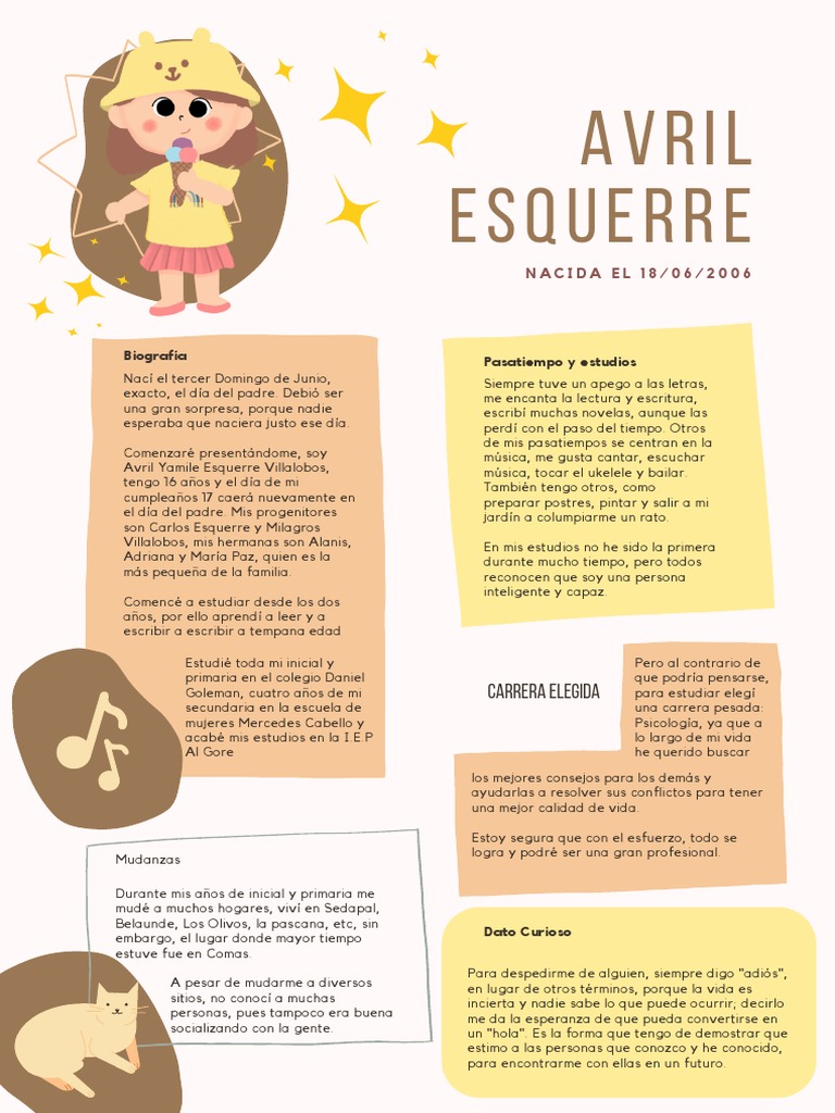 Biografía de Avi | PDF