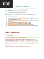Third Conditional Presentation | PDF