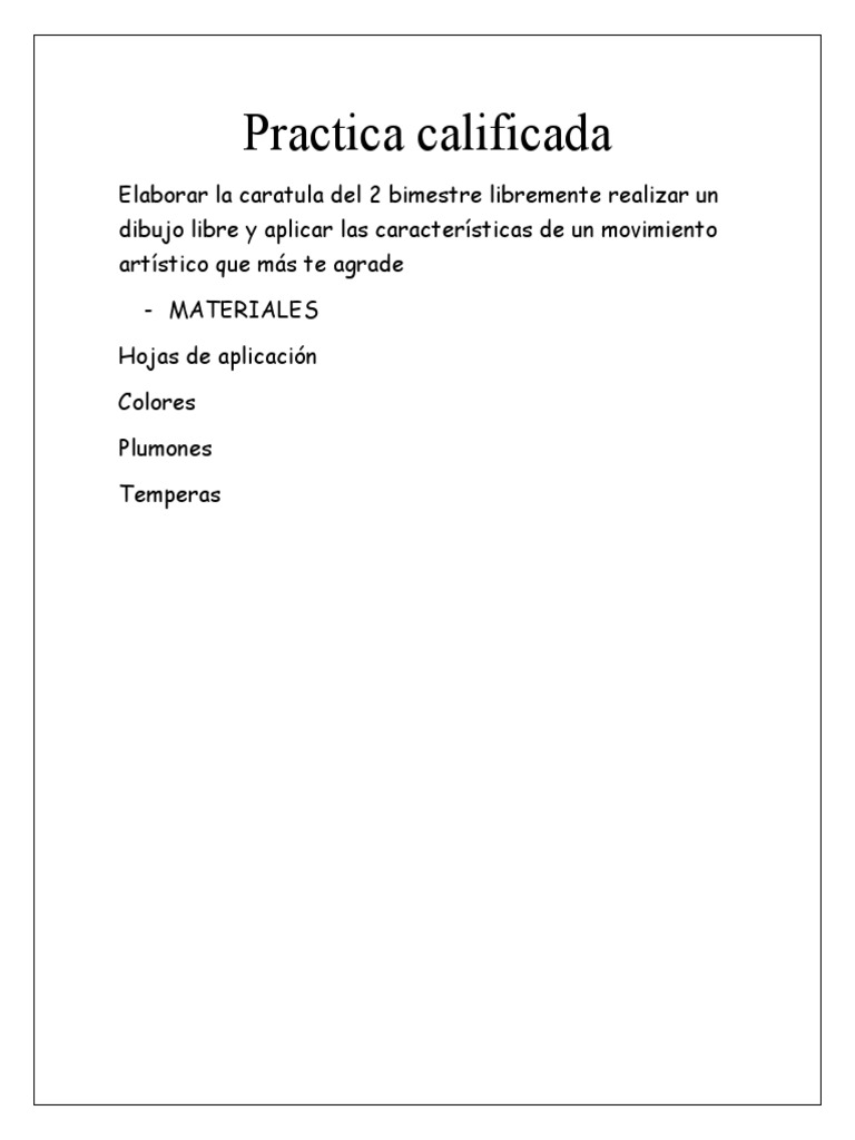 Practica Calificada 2345 | PDF