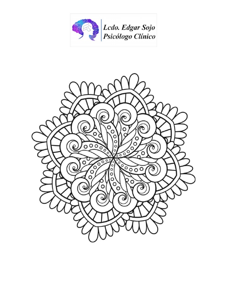 Mandalas para Colorear (Ansiedad) | PDF