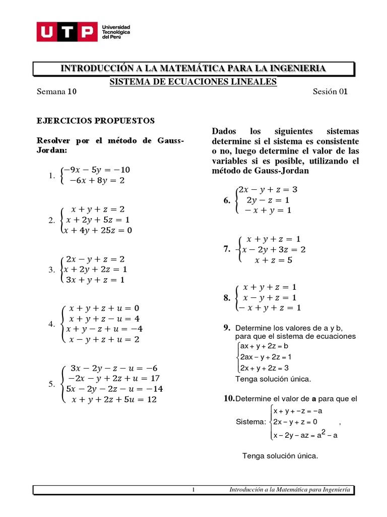 S10.s1 - Resolver Ejercicios | PDF