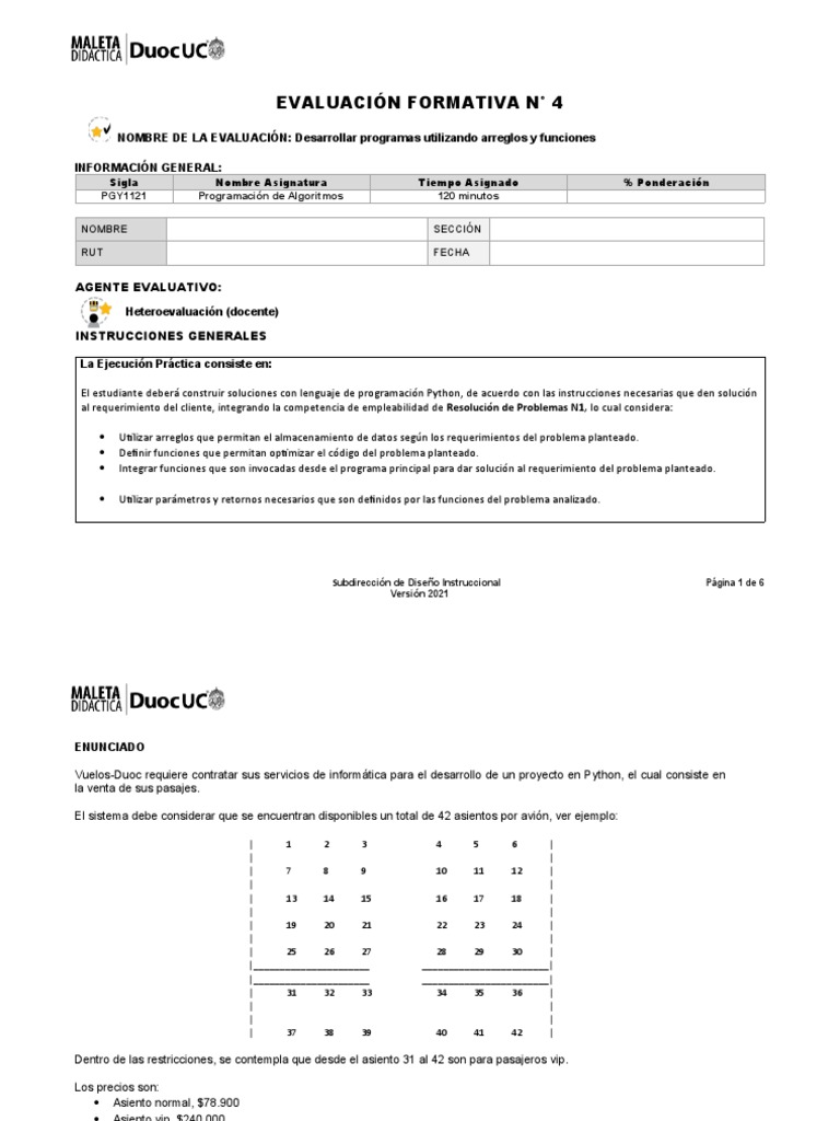Desafio Pre Examen Pdf Python Lenguaje De Programación Programa 9101