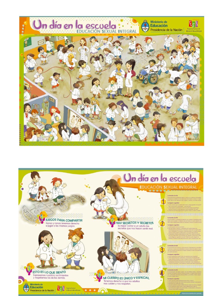 Un Dia en La Escuela Primaria | PDF