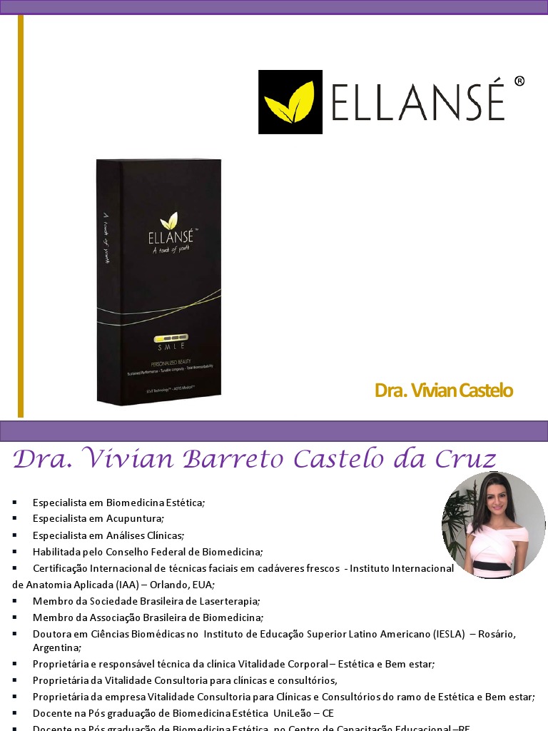 Ellansé® - 2019 PDF | PDF | Medicina Clínica | Especialidades médicas