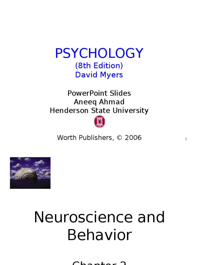 Myers 8th Ed. CH 2 Notes | PDF | Neuron | Nervous System
