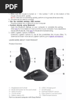 Logitech Lift Vertical Mouse Manual | PDF | Computing | Software