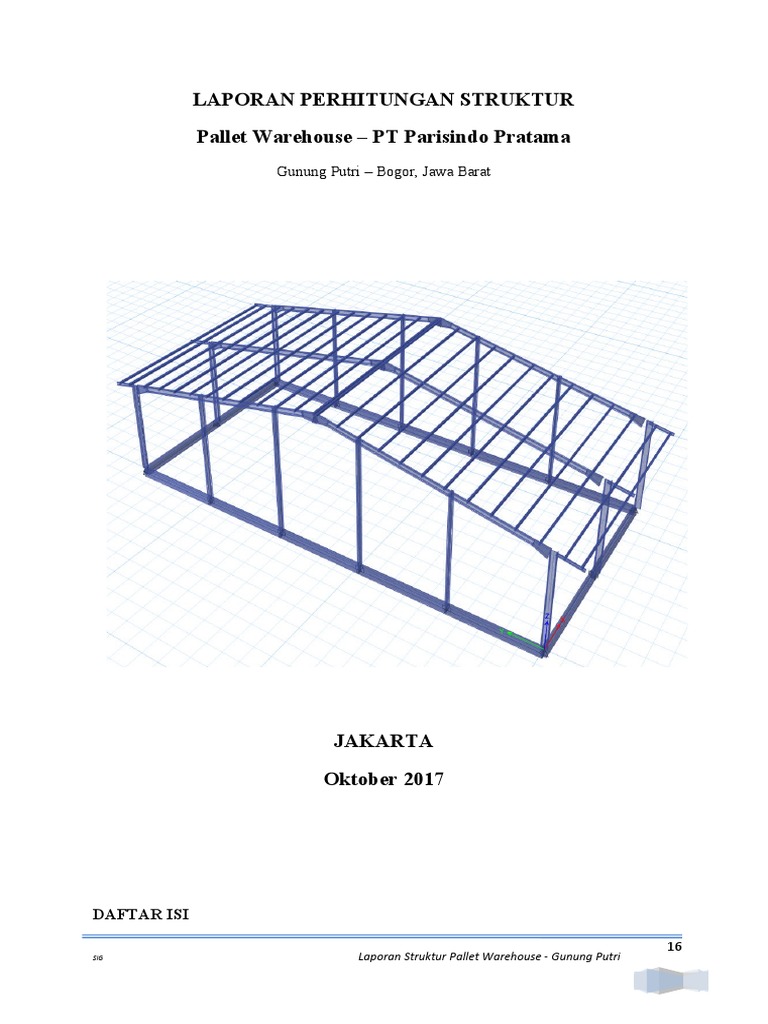 Analysis Structure Pallet Warehouse Pdf