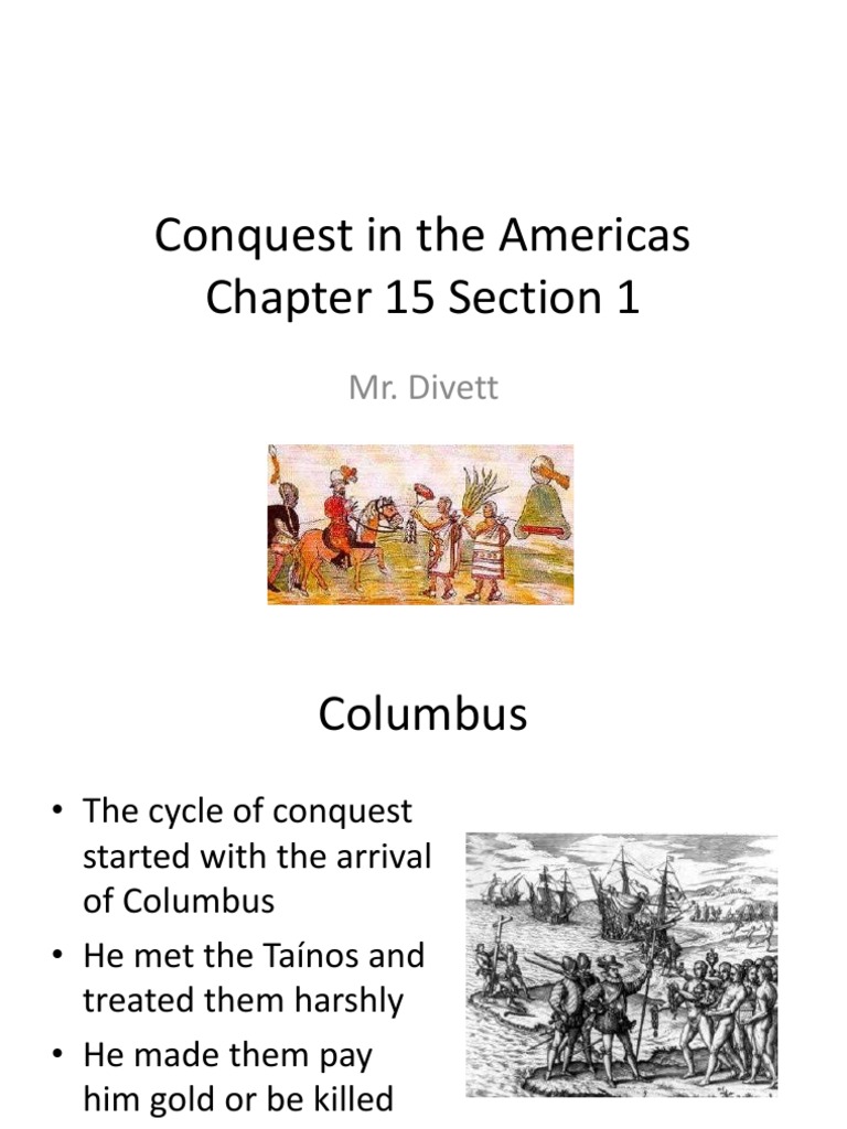 Conquest in The America | PDF | Hernán Cortés | Spanish Colonization Of ...