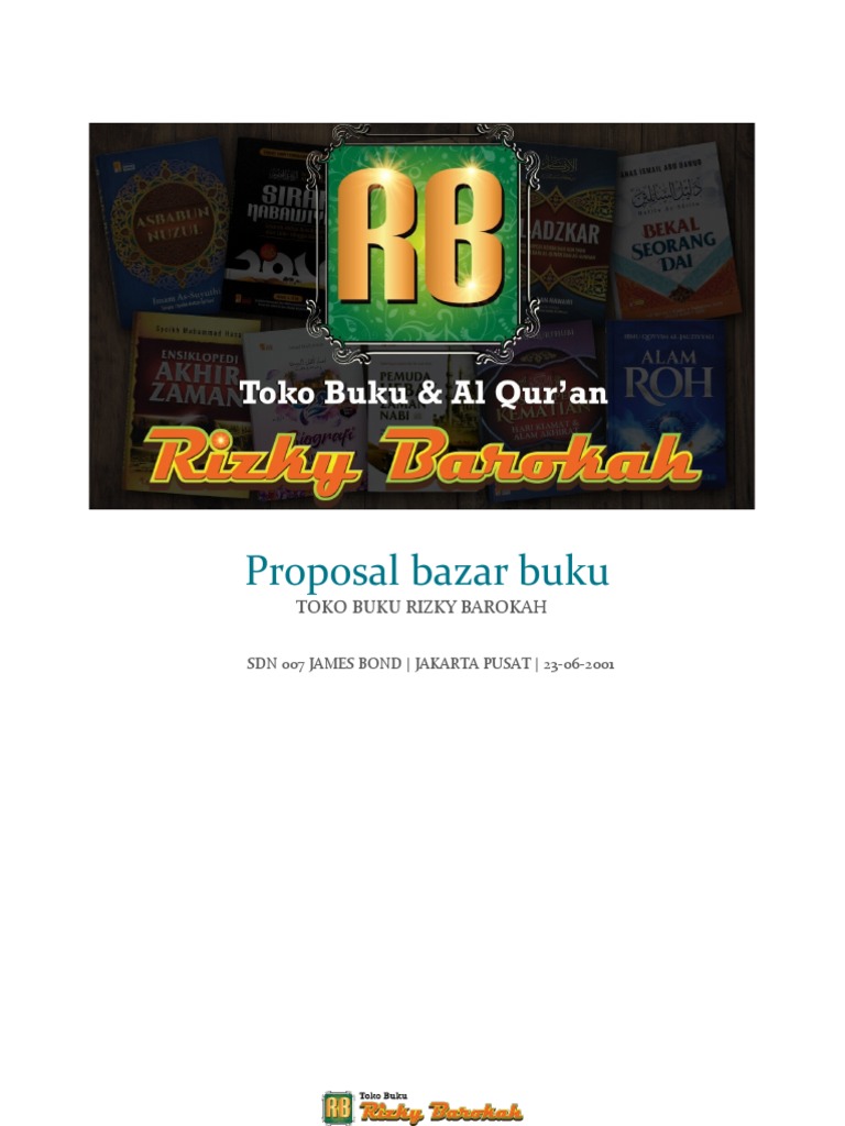 Proposal Bazar Sekolah | PDF