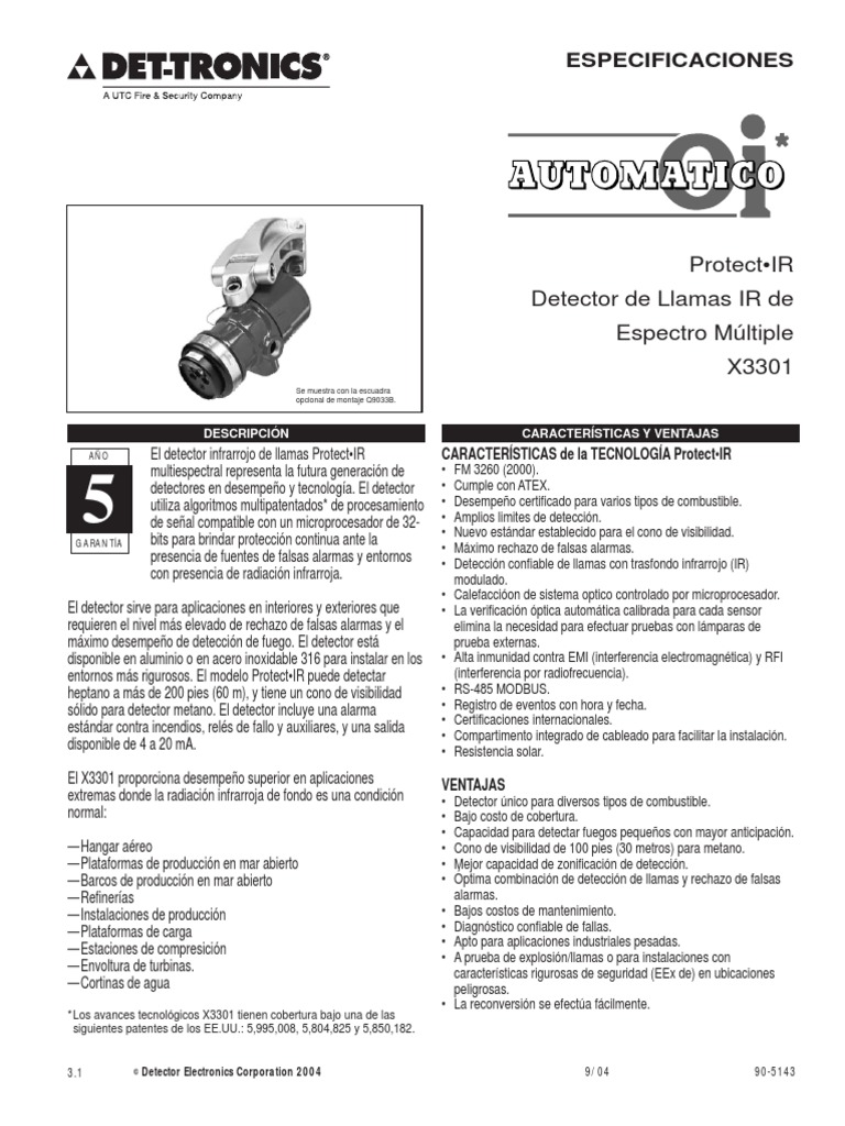 90 5143 3.1 - (X3301) | PDF | Infrarrojo | Relé