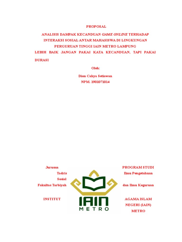 File Proposal Dion 31-5-2023 | PDF