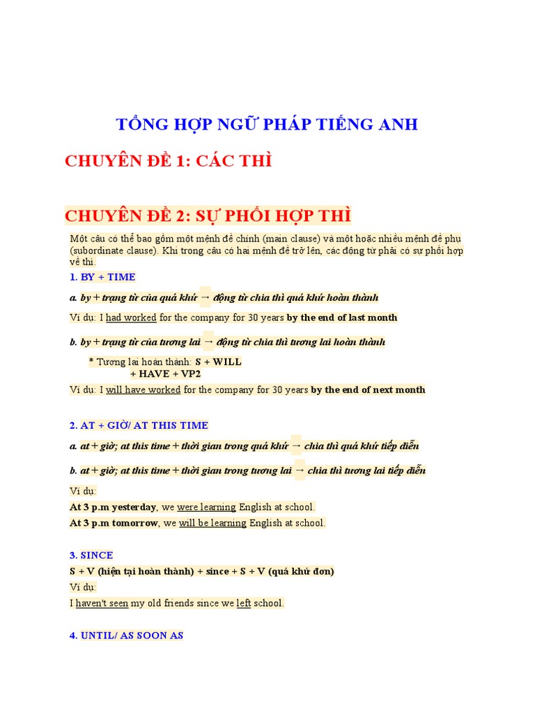 T NG H P NG Pháp - Ngân Thương | PDF