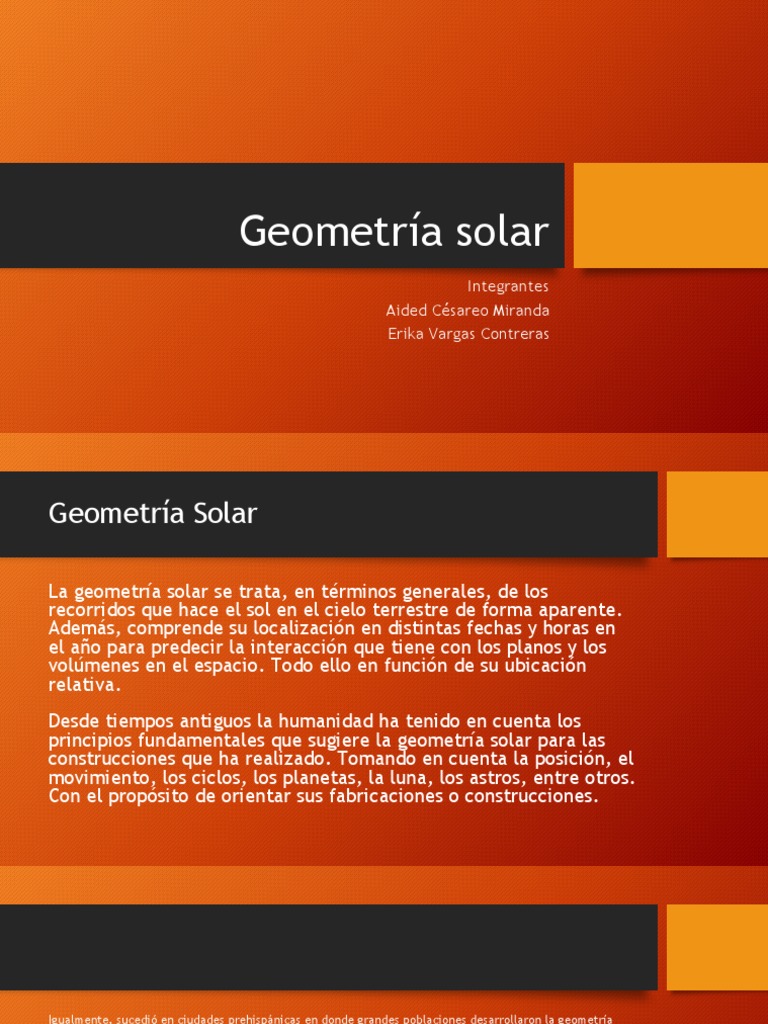 Arq Solar | PDF | Luna | Geometría