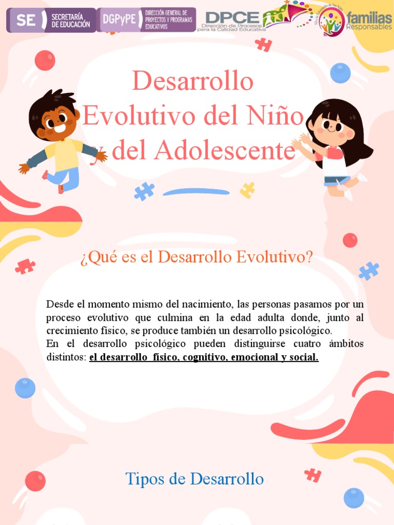 Desarrollo Evolutivo Del Niño En Sus Diferentes Etapas Pdf