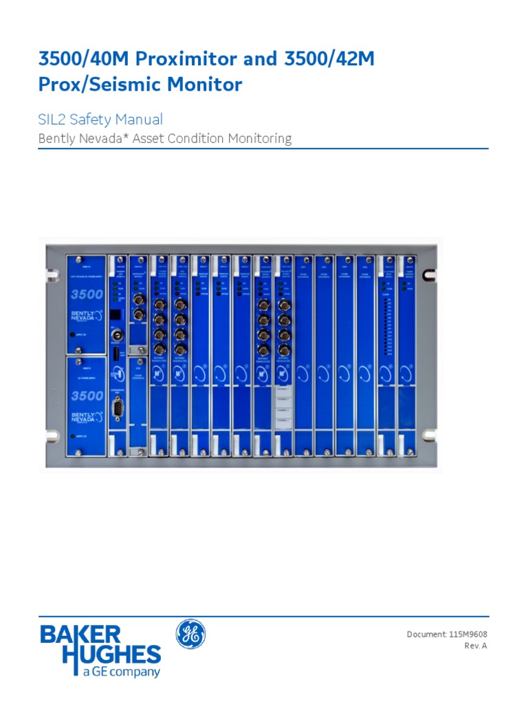 3500 - Proximitor and Seismic Monitor | PDF | Relay | Programmable Logic Controller