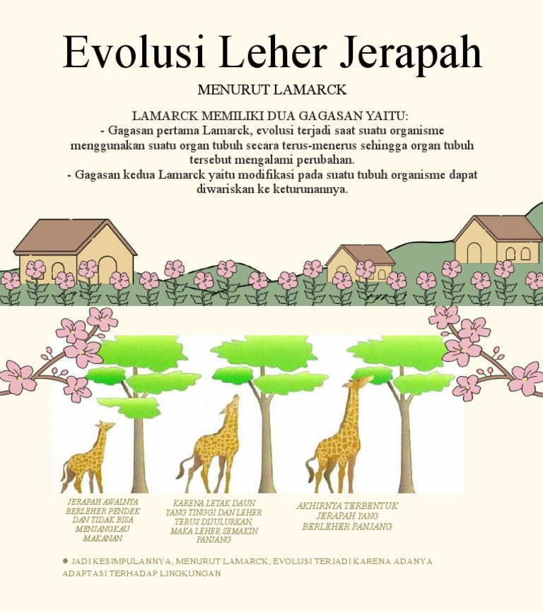 Evolusi Leher Jerapah Menurut Lamarck | PDF | Filsafat | Sains & Matematika