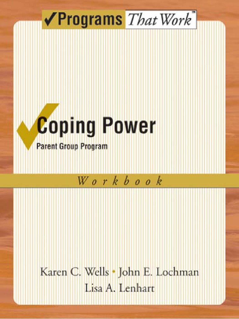 Coping Power Workbook | PDF | Relaxation (Psychology) | Homework