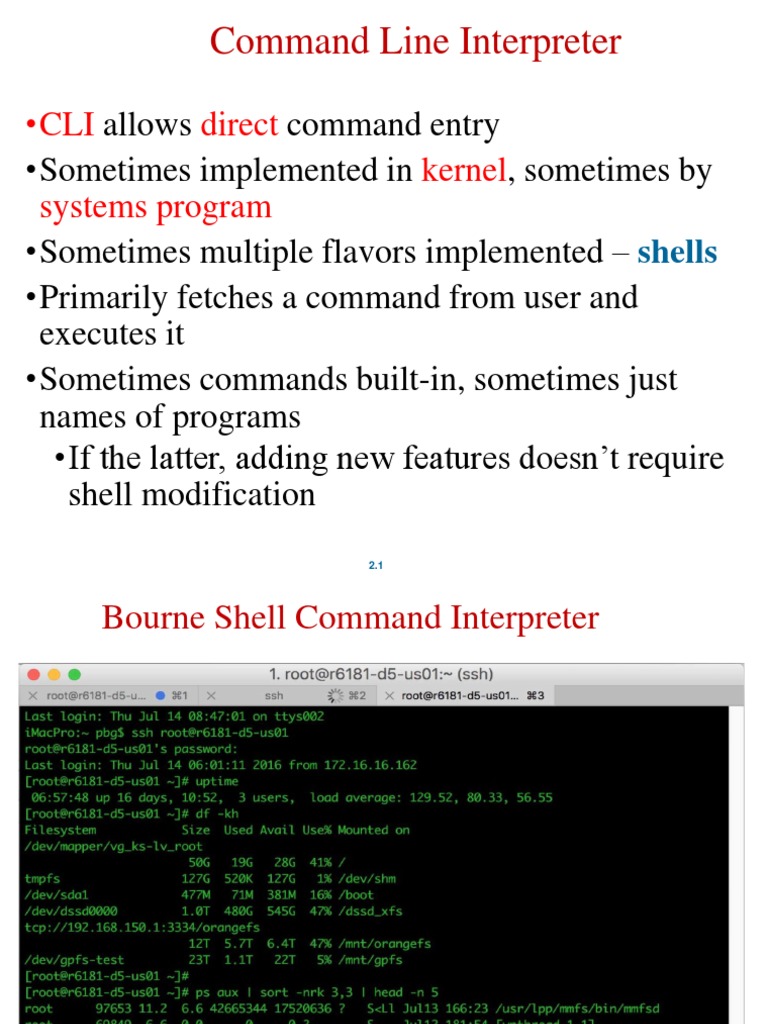 4 User And Operating System Interface 29 04 2023 Pdf