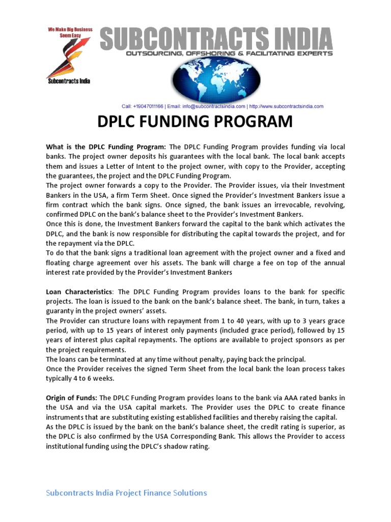 DPLC | PDF | Banks | Loans