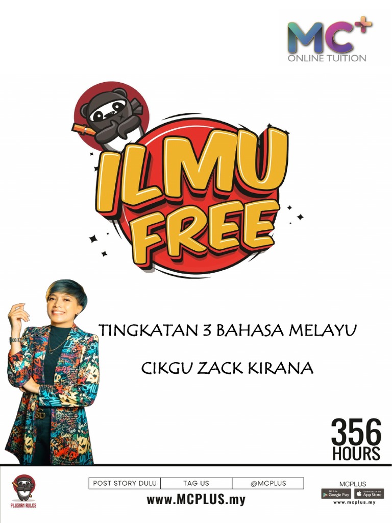 Seminar Ilmufree Form 3 B.melayu Cikgu Zack 20.12.2022 | PDF