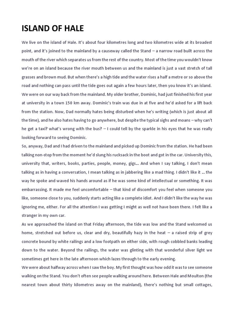 Life on Hale Island: A Personal Journey | PDF | Fast Food | Western Sahara