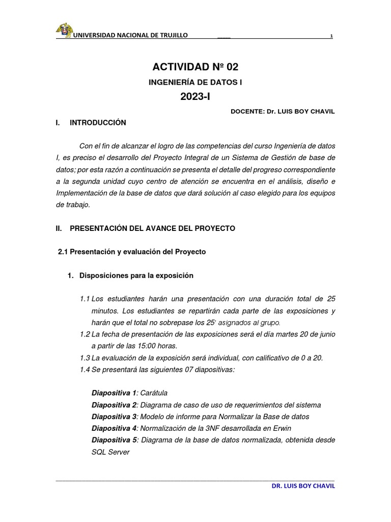 5-Actividad #2-Trujillo | PDF | Bases de datos | SQL