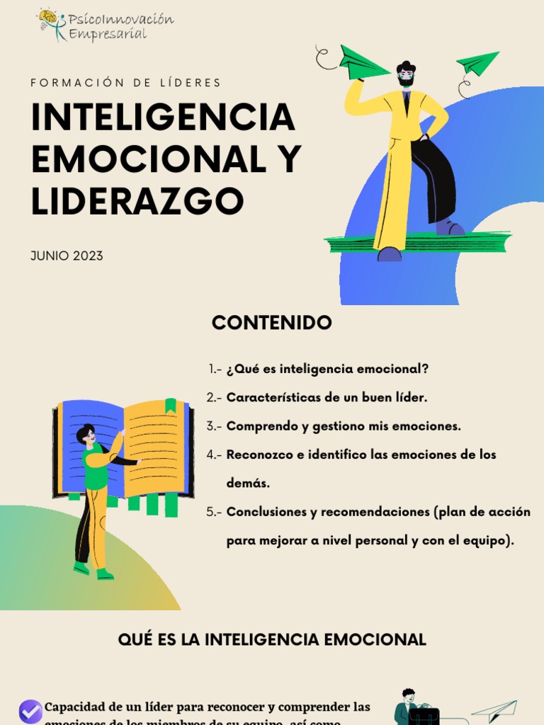 Inteligencia Emocional y Liderazgo | PDF | Las emociones | Inteligencia emocional
