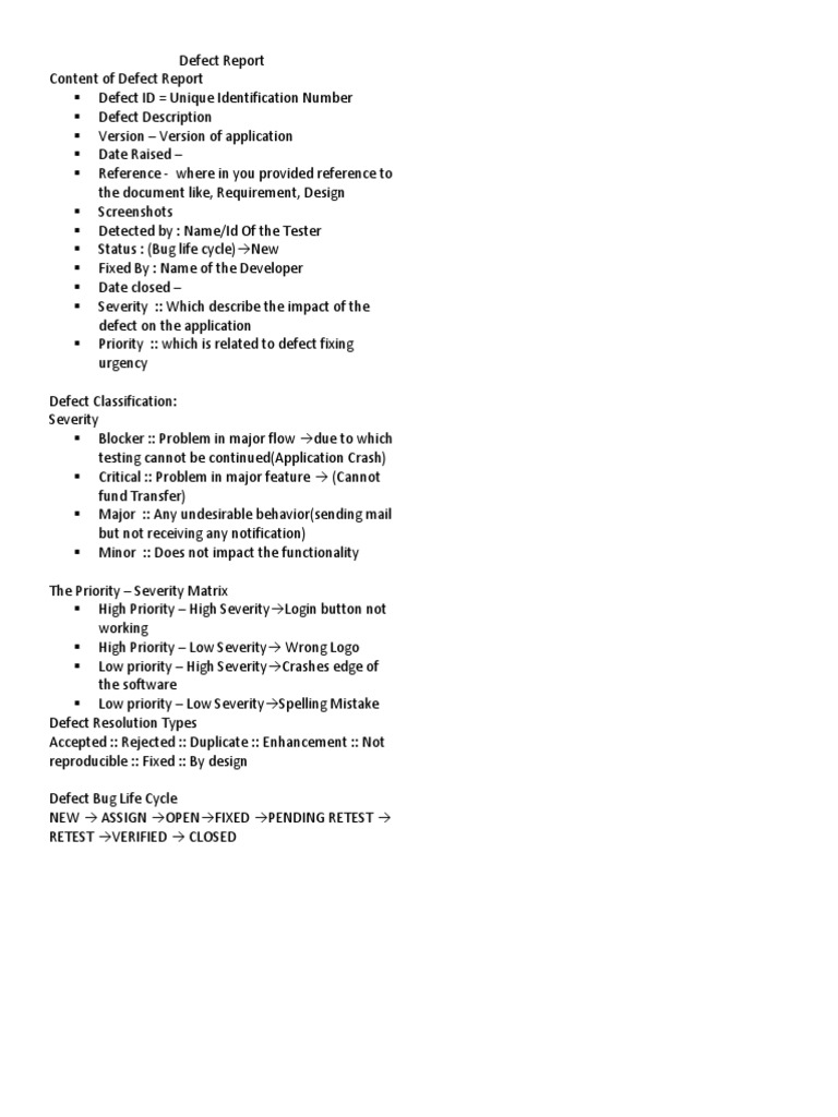 Defect Report | PDF | Software Bug | String (Computer Science)