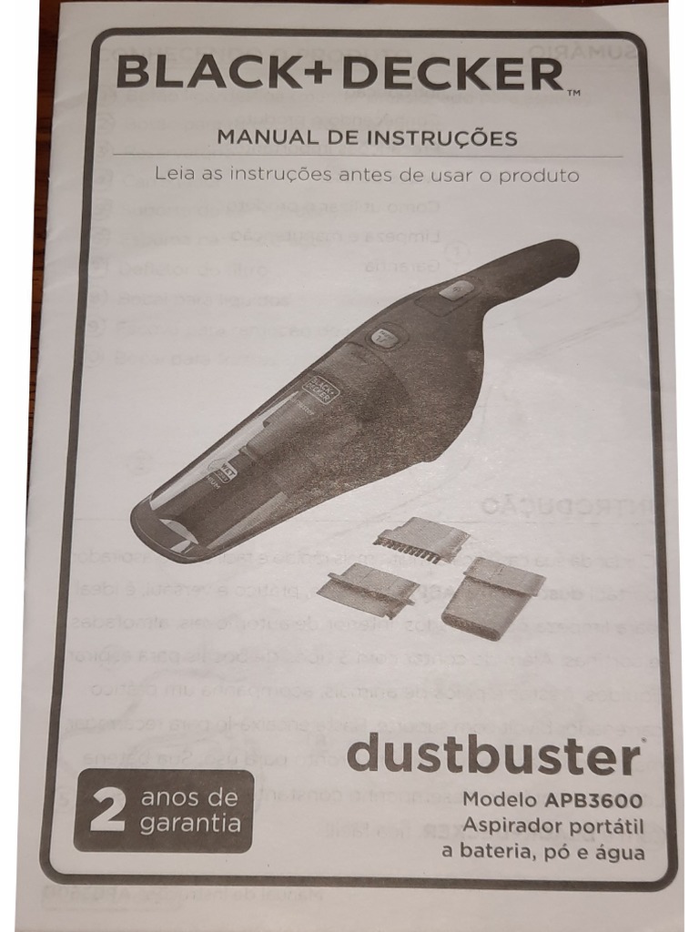 A Spira Dor Zinho Vermelho Black Decker | PDF