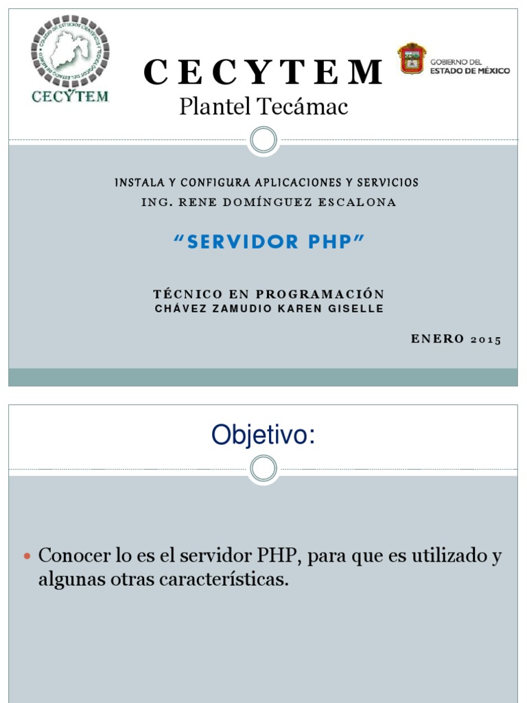 Servidor PHP | PDF