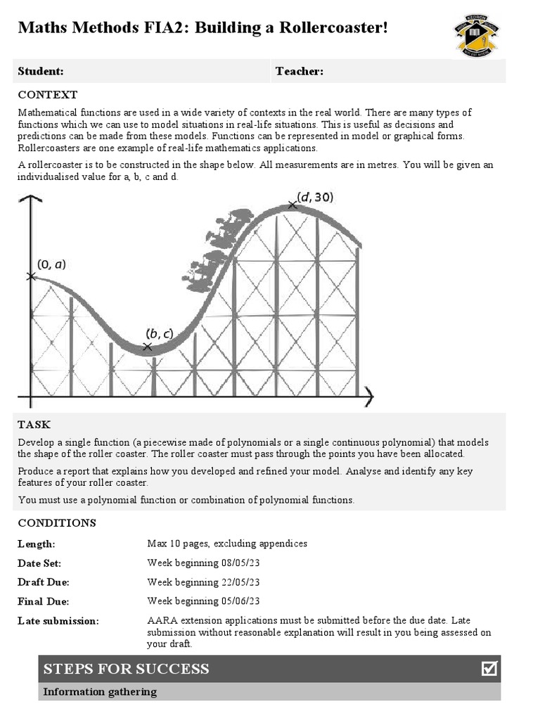 2023 Methods FIA2 | PDF | Mathematics | Function (Mathematics)