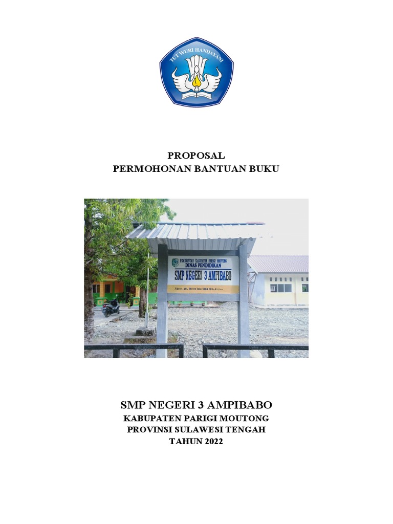 PROPOSAL PERPUS SMPN 3 Ampibabo | PDF