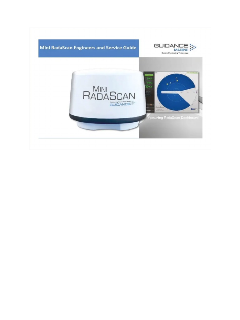 Mini Radascan Maintenance Manual | PDF