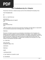 Troubadours and Trouvères | PDF