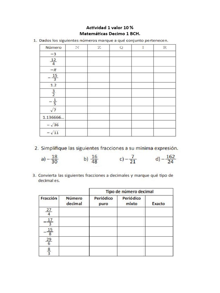 Actividad 1 Valor 10 BCH | PDF